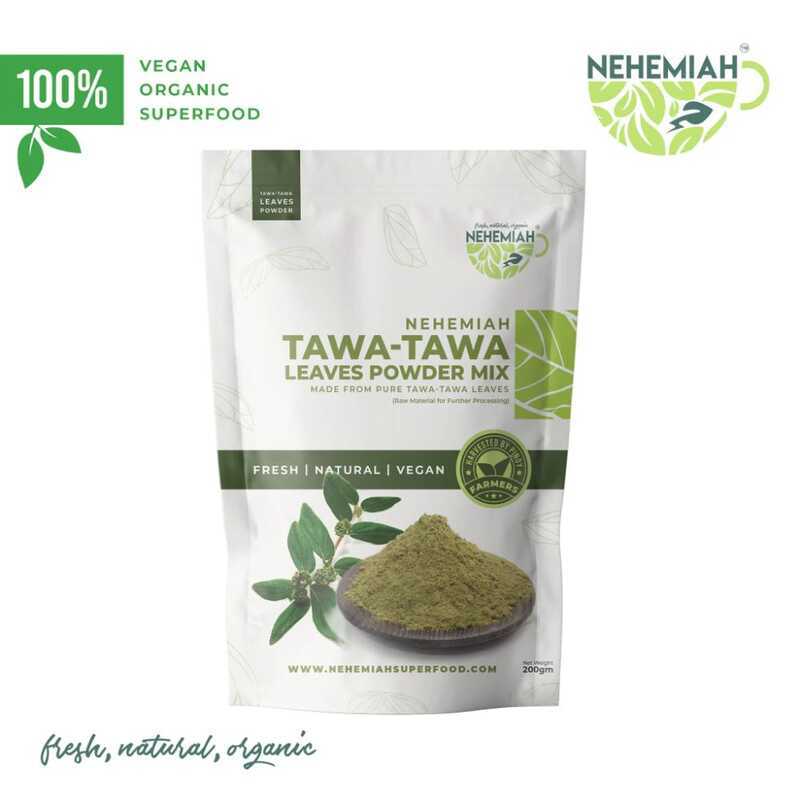 Pure Tawa tawa Leaves Powder Mix by Nehemiah Superfood 3a1 | Shopee ...