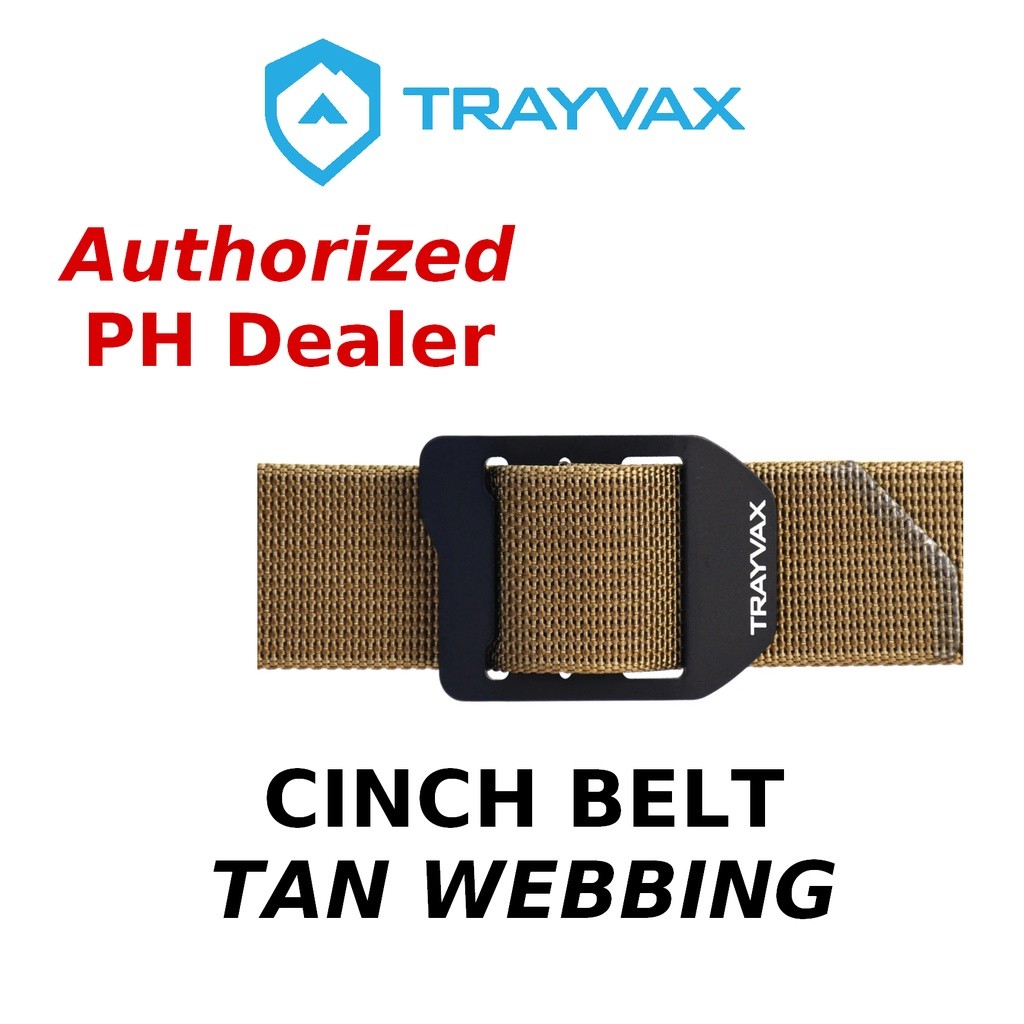 (BROWN) Trayvax Cinch Belts Made in USA for EDC | Shopee Philippines