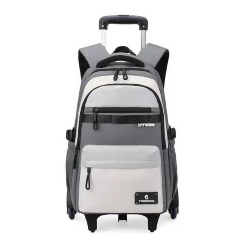 Trolley School Backpack For Boys Middle School Wheeled Backpack Kids ...