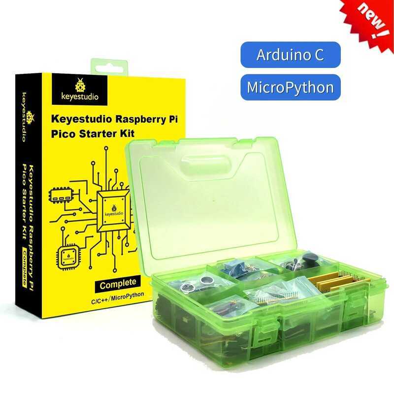 Keyestudio DIY Raspberry Pi Pico Ultimate Complete/ Basic Sensor ...