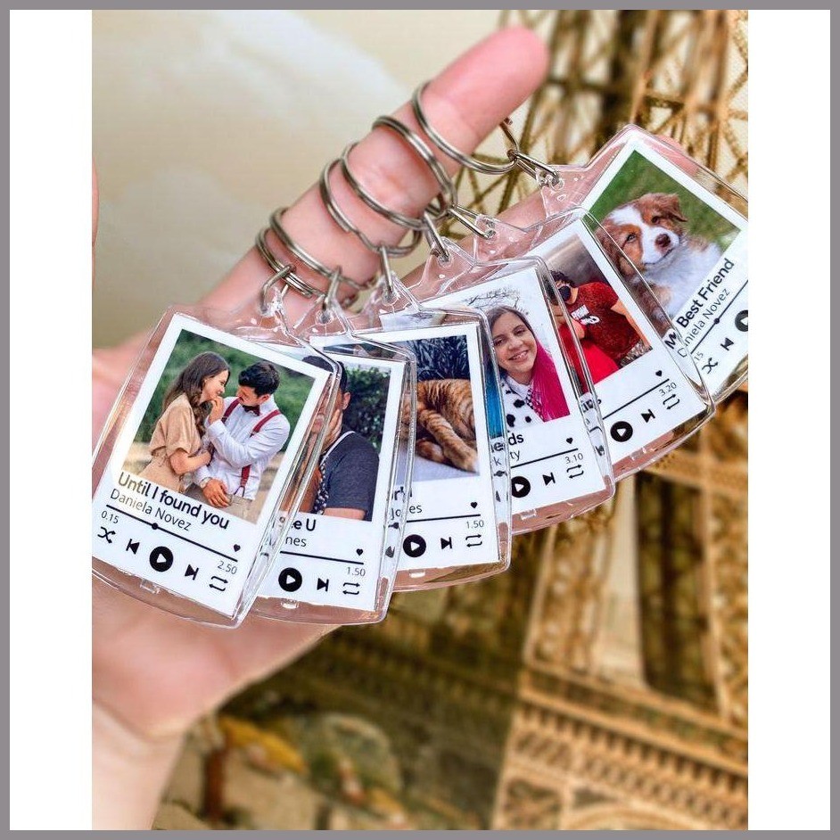 ∜ B1T1 Customized Spotify Keychains Acrylic BUY 1 GET 1 and with Free 2 ...