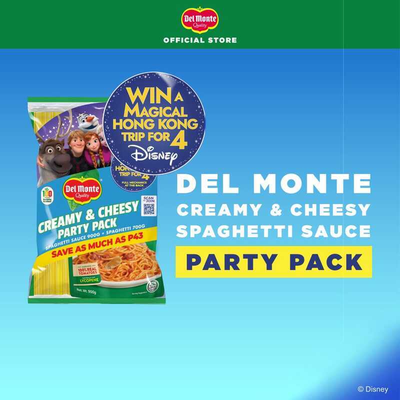Del Monte Creamy & Cheesy Spaghetti Sauce Party Pack Chance To Win ...