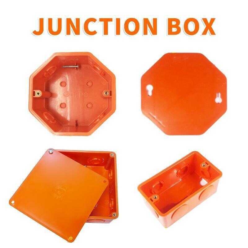 PVC Orange Junction Box/ Utility Box / Cover,Utility Rectangle ...