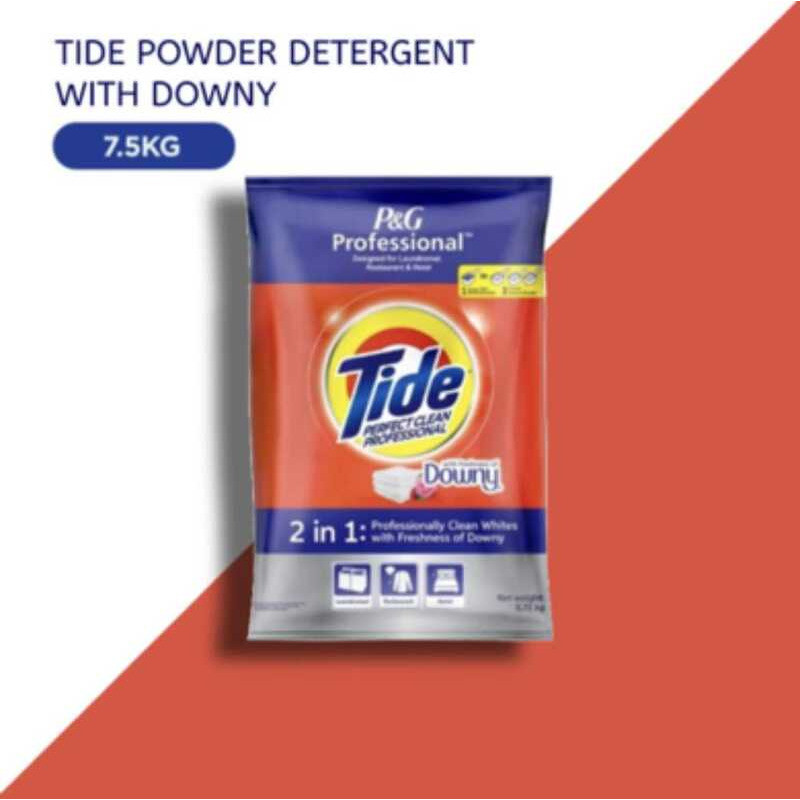 Tide Professional With Downy Laundry Powder Detergent (7.5Kg) FDA ...