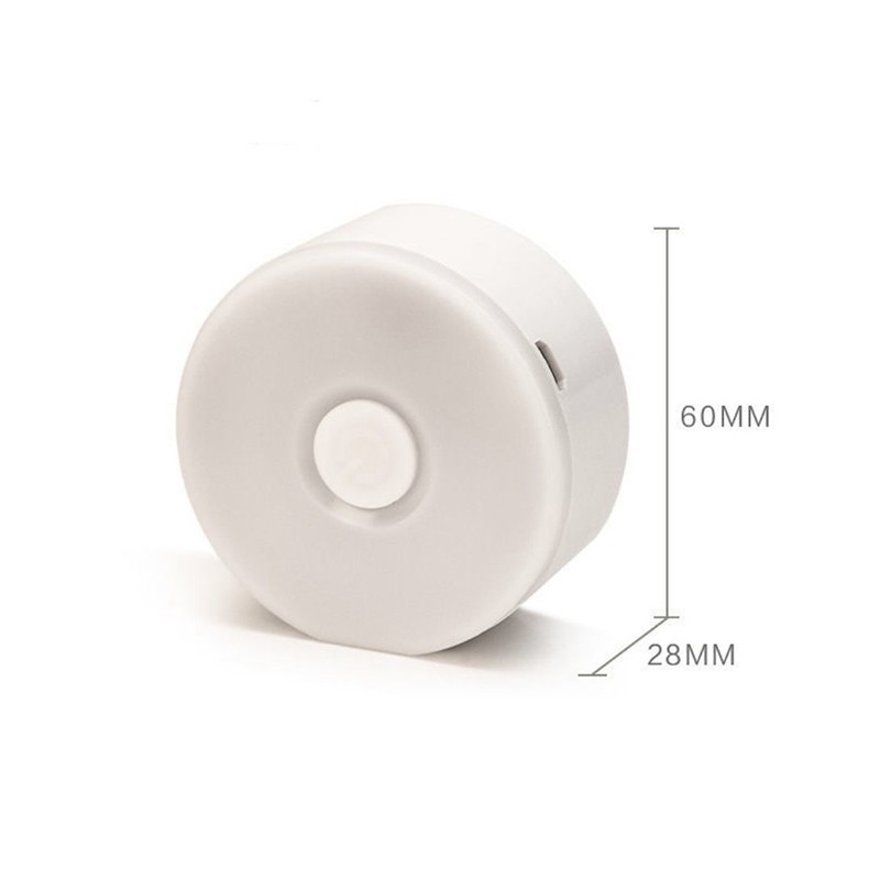 Tricolor Push Mini Night LED Stick Tap Push Lamp Night Light USB ...