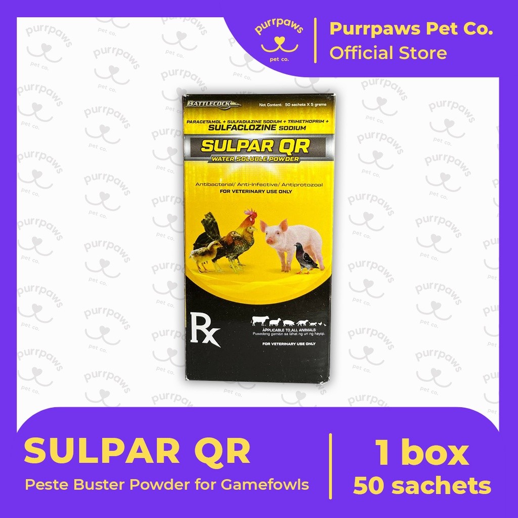 Sulpar QR 100 tablets / 50 sachets x 5g | Shopee Philippines