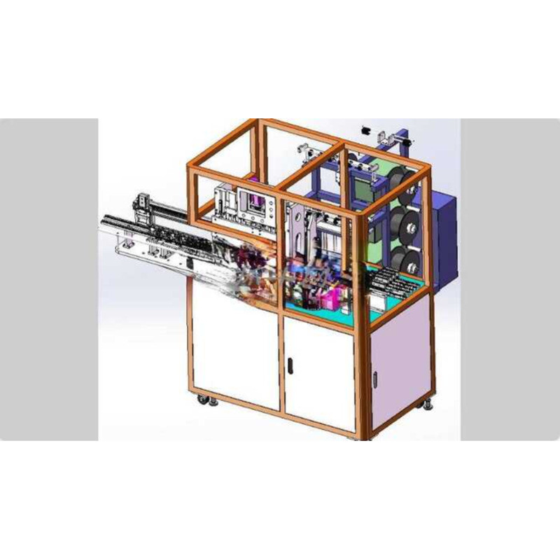 Fully Automatic Crimping Machine Piercing Terminal Type Drawing CAD ...