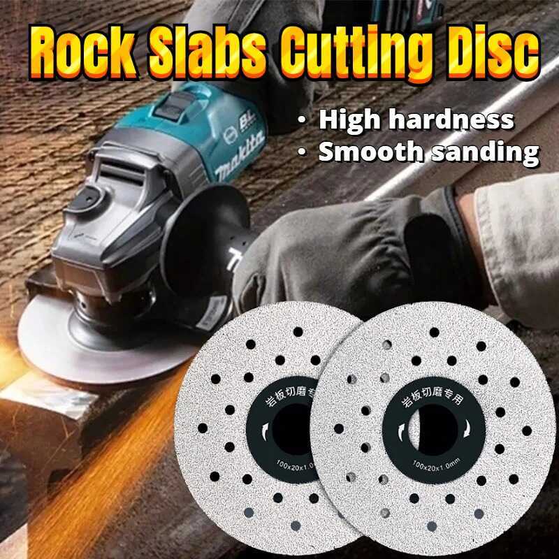 1Pc Porous 100Mm Rock Slab Cutting Chamfered Slices Slabs Disc Ceramic ...
