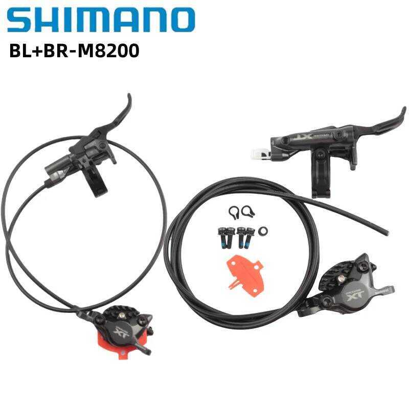 Shimano DEORE XT M8200 Hydraulic Disc Brake 2-Piston M8220 4 Pistons ...