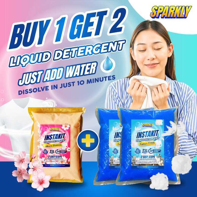 [New Launch] Buy 1 Get 2 Sparkly Liquid Detergent DIY 6 Liters Instakit ...