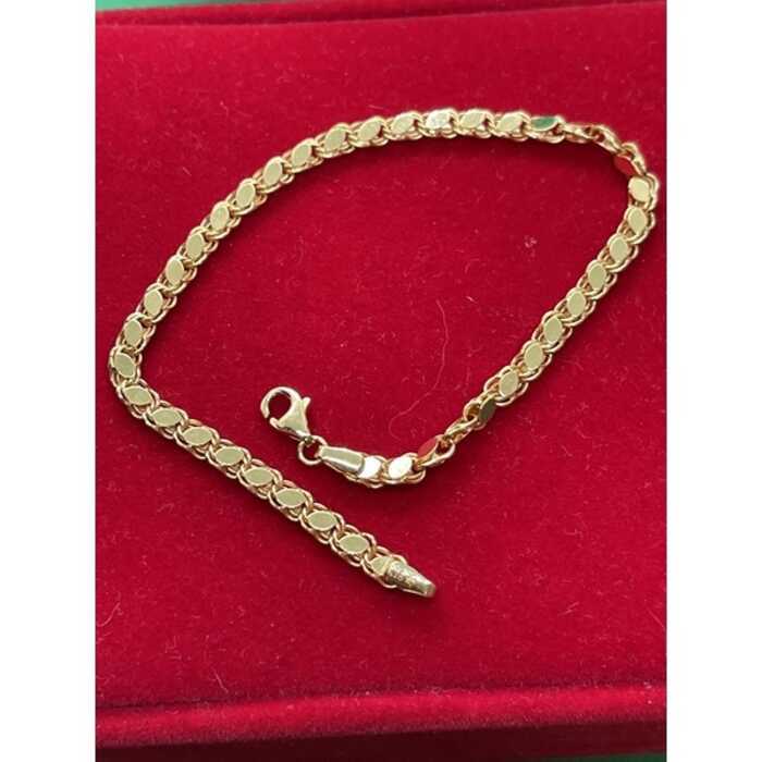 PAWNABLE SAUDI GOLD DAMASCUS BRACELET | Shopee Philippines