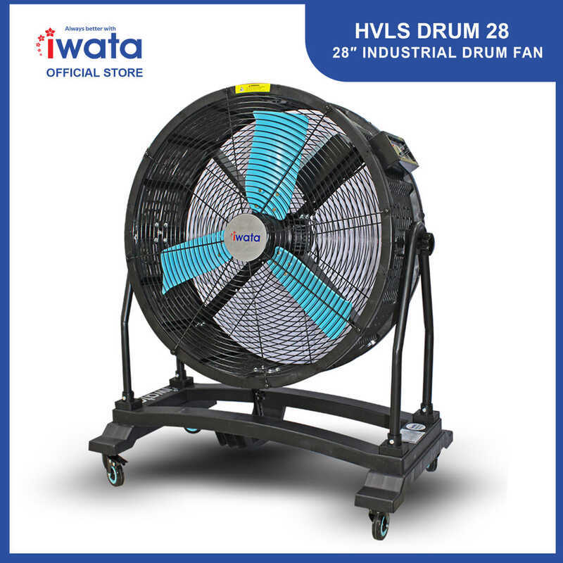 Iwata HVLS Drum 28 Industrial Fan | Shopee Philippines