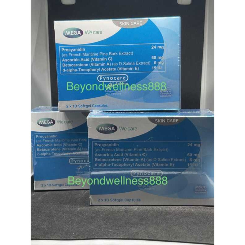 D8 Pynocare Anti-Melasma Soft Gel Capsules (20 Caps/Box) Late Expiry ...