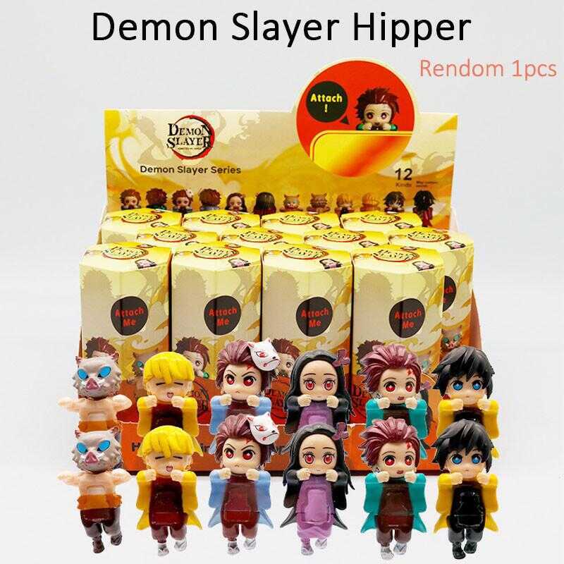 1Pcs Demon Slayer Hipper Figure Mini Kamado Tanjirou Mobile Phone ...