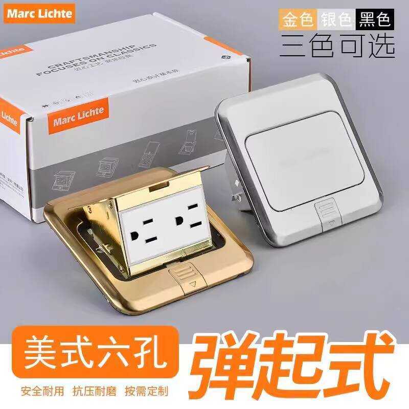 Standard Pop-Up Taiwan Japan Three-Hole Socket Stainless Steel gold ...