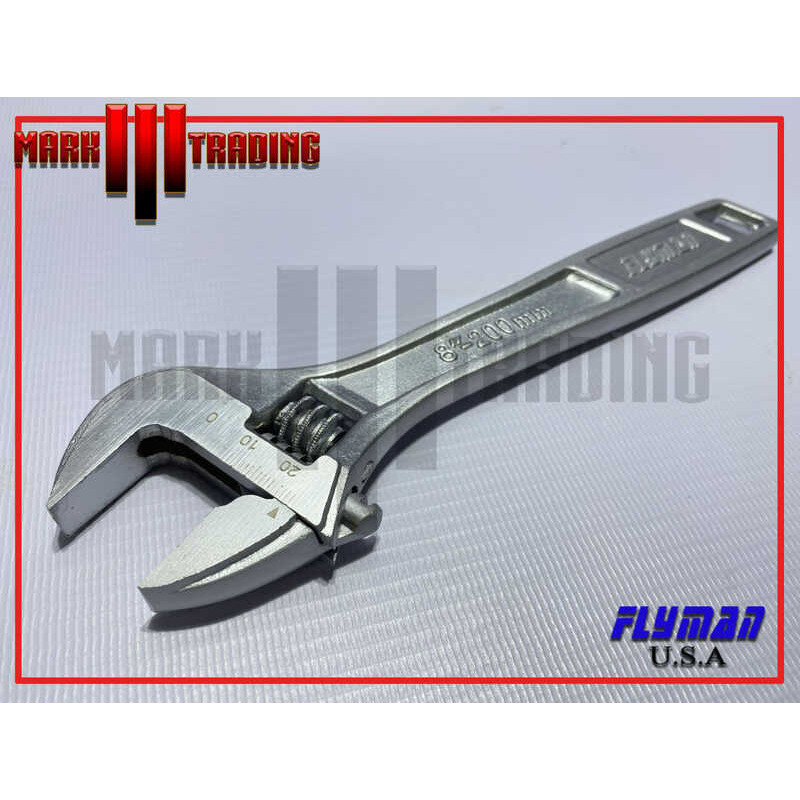 Original Flyman Adjustable Wrench / Yabe Katala 8'' 200Mm 3 | Shopee ...
