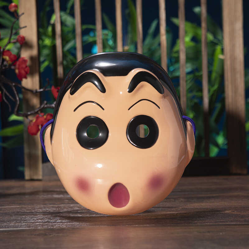 NEW Anime Shin-chan Mask Anime Elf Japanese Crayon Full Face Masquerade ...