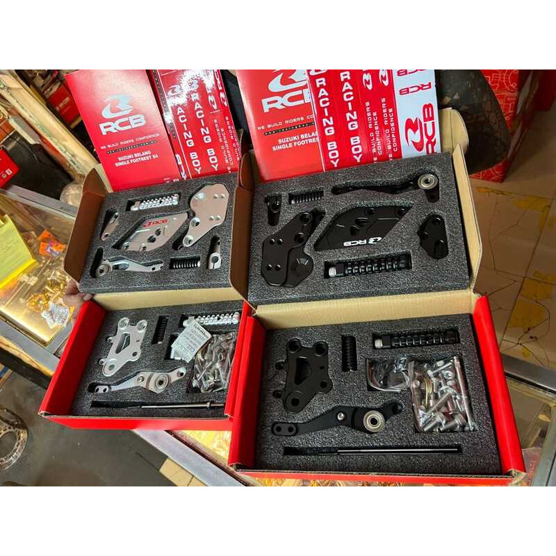 Racing Boy RCB Footrest Single Set Shifter S4 Suzuki Belang Raider150 ...