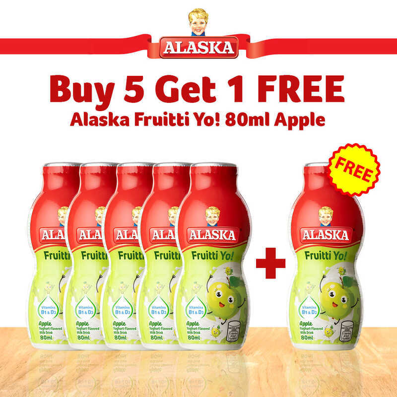 Alaska Fruitti Yo! Yoghurt Apple Flavoured Milk Drink Buy 5 Get 1 FREE ...