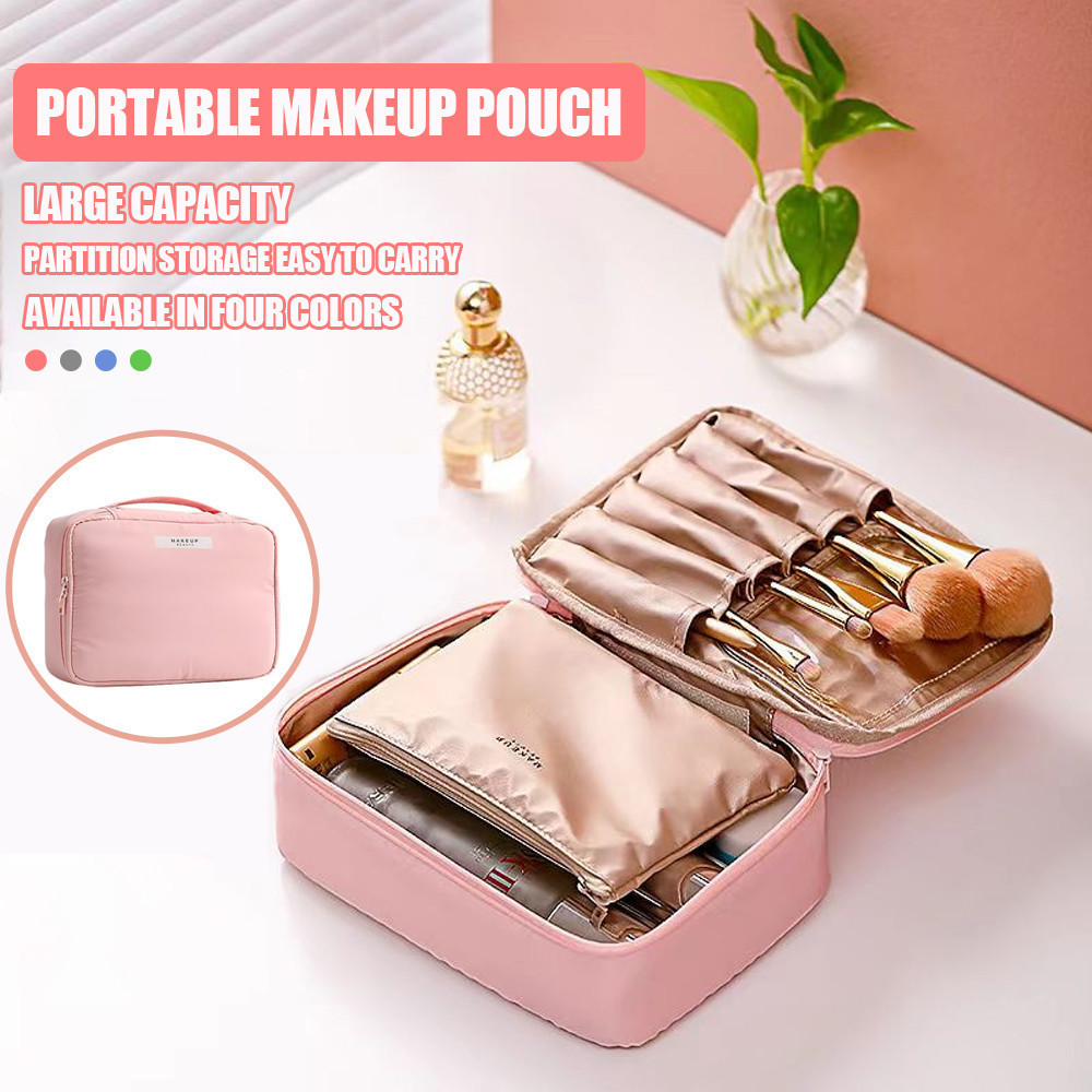 Travel Cosmetic Oxford Makeup Bag Case Holder Storage Organizer Cloth ...