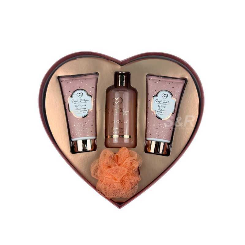 Simple Indulgence Bath Gift Set In Heart Box F6a | Shopee Philippines