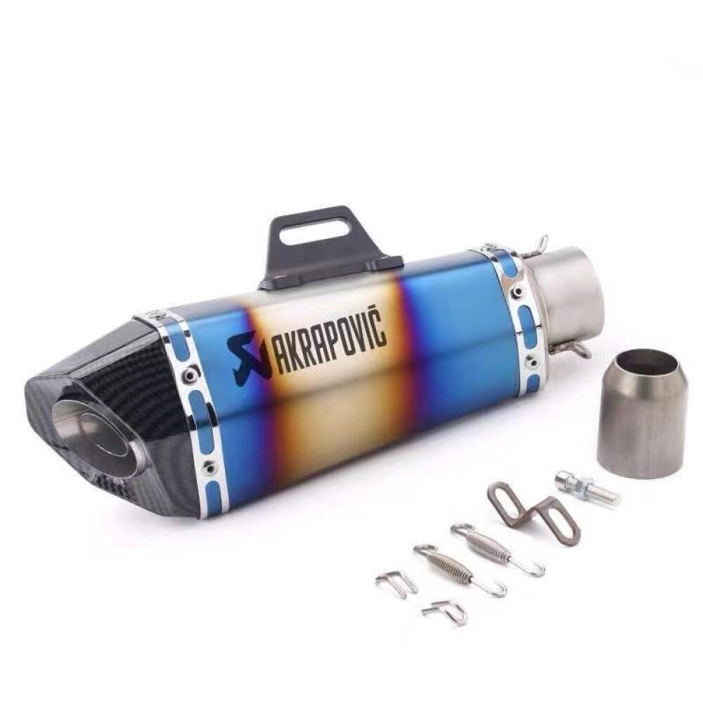 Motorcycle Exhaust Pipe Muffler Hexagonal Cone-shaped Muffler For Large ...