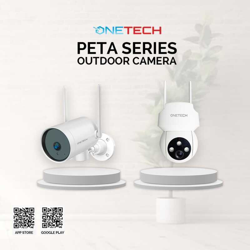 Onetech Peta Bullet Dome Wireless CCTV Security Camera Outdoor Motion ...