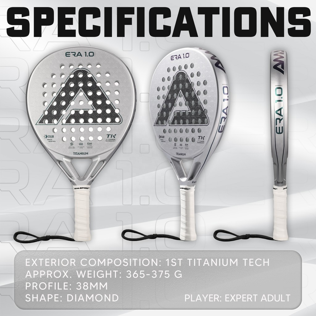 PADEL Cage Type Board Type Tennis Racket Titanium Wire Carbon Fiber ...