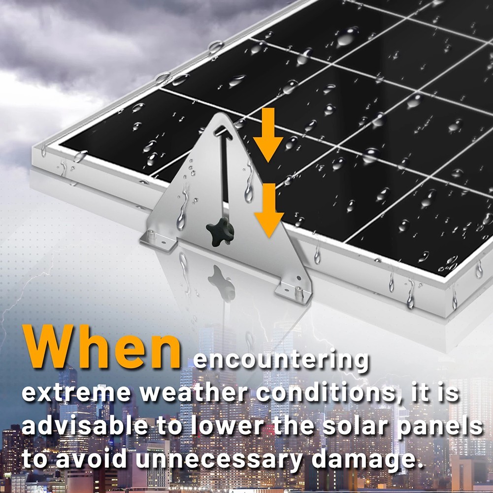 【SUNAGE】Adjustable Tilting Solar Panel Brackets for Enhanced Stability ...