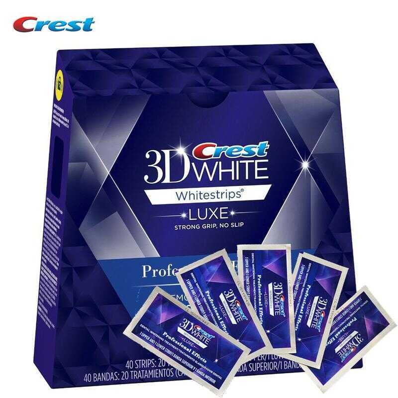 Crest 3D Luxe White strips / Professional Effects Teeth Whitening Strips Sachets fb2 | Shopee ...
