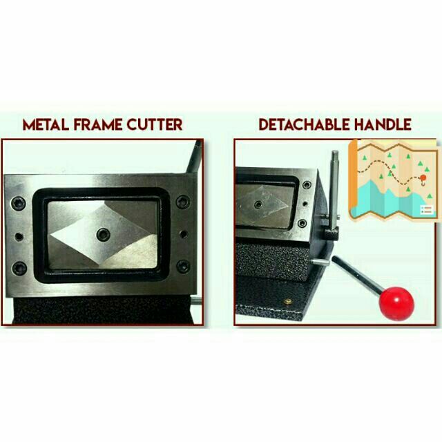 QUAFF PVC card die cutter ID size 54×86mm | Shopee Philippines