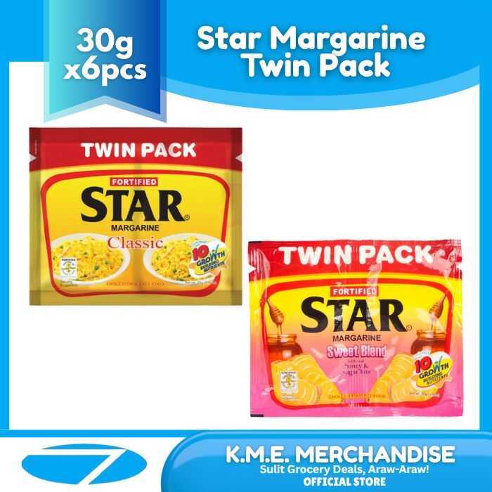 Star Margarine Twin Pack (30G X 6Pcs) 059 | Shopee Philippines