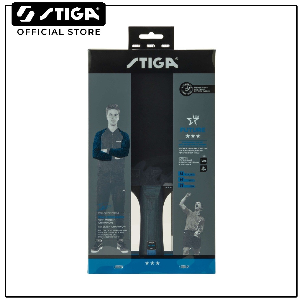 STIGA Future 3-Star Hobby Bat / Table Tennis Hobby Bat | Shopee Philippines