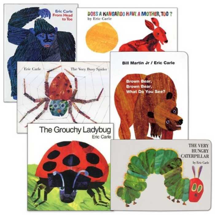 Eric Carle Books: Very Busy Spider, From Head To Toe D77 | Shopee ...