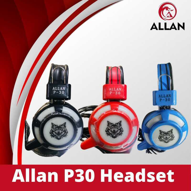 3Pcs Allan Heavy Duty Headset Gaming With Mic /Gaming RGB / Head Set ...