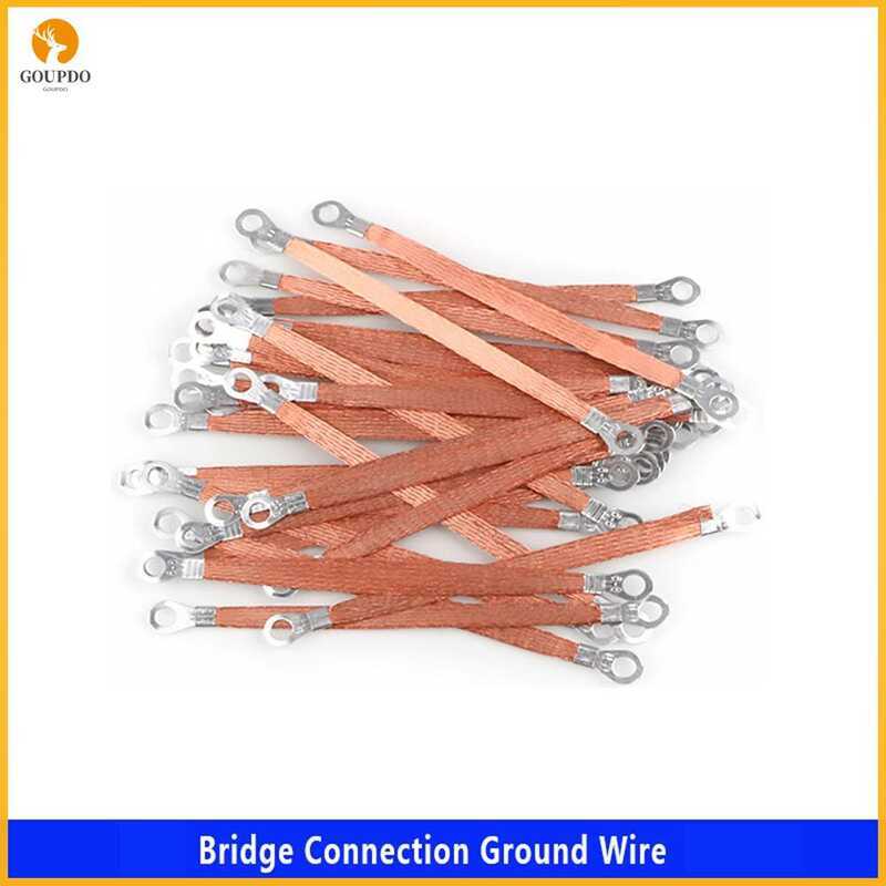 Product image COD GOUPDO 100Pcs 6Mm 8Mm 11Mm Earth Grounding Braided ...