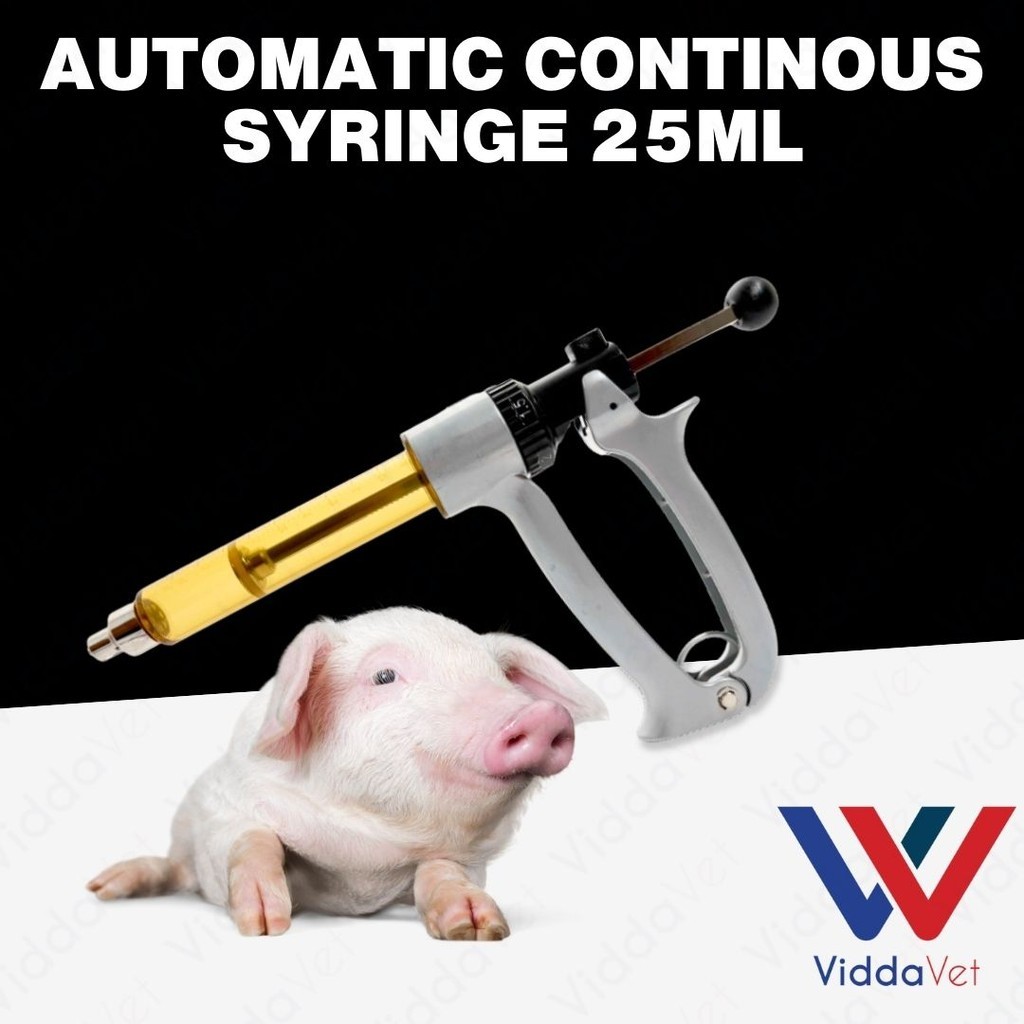 High-Precision 25ml/50ml Automatic Continuous Syringe for Animal ...