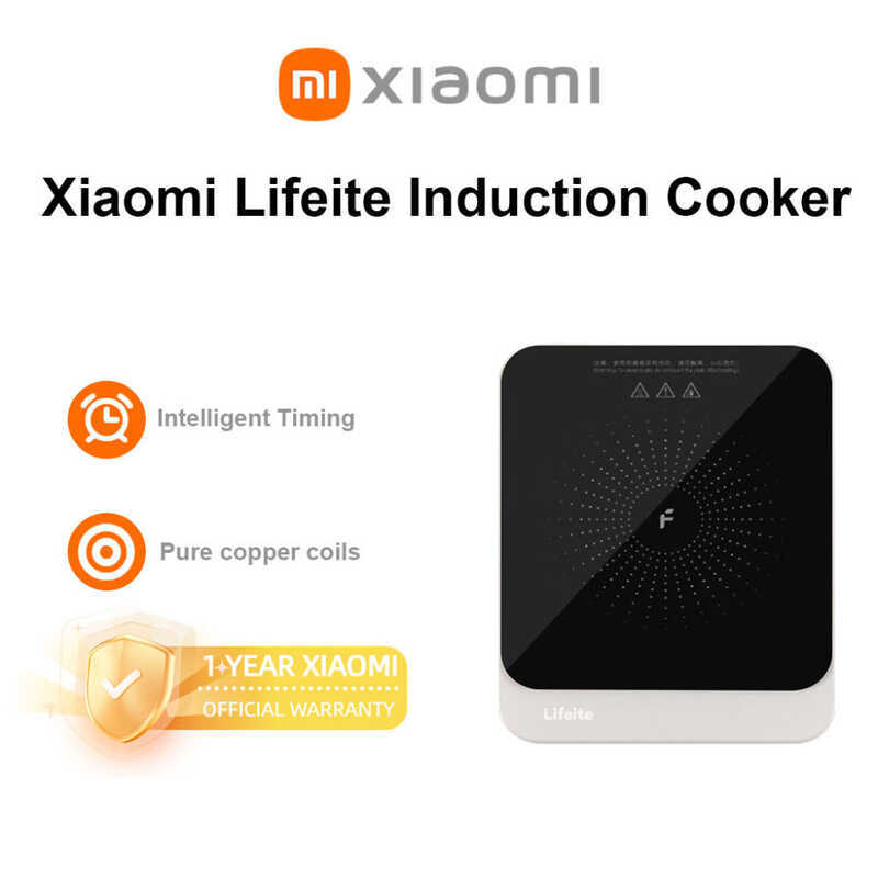 Xiaomi Lifeite Induction Cooker 2200W Ultra Thin 10 Speed Temperature ...
