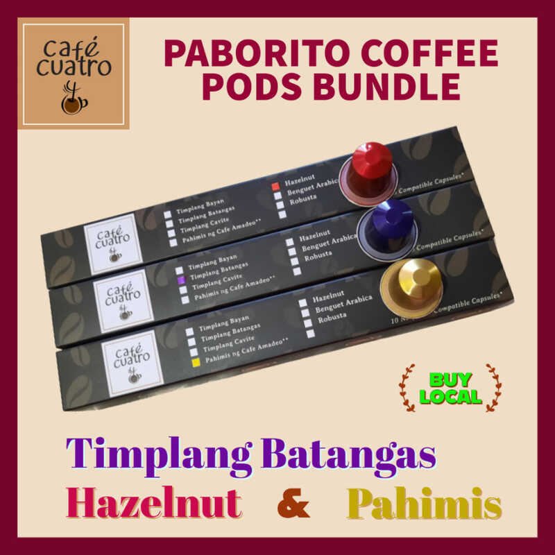 Cafe4ph PABORITO Bundle Nespresso Compatible Coffee Capsules Batangas ...