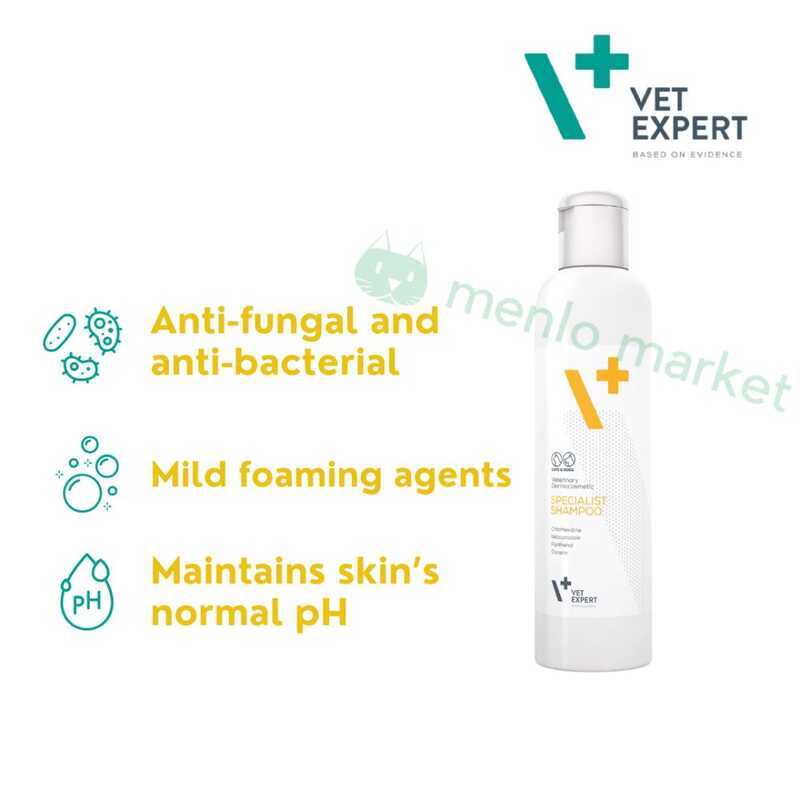 Vet Expert Specialist Shampoo 250Ml - Antibacterial And Antifungal ...