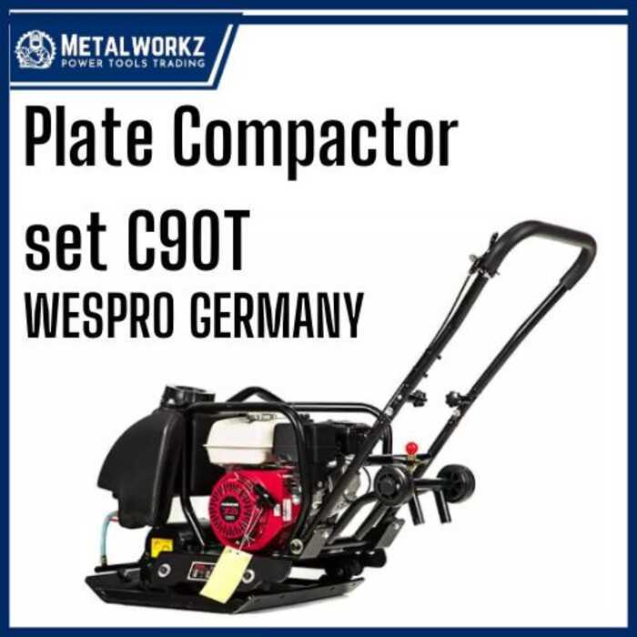 Metalworkz|| Plate Compactor Set C90t Gasoline Wespro Germany Kress ...