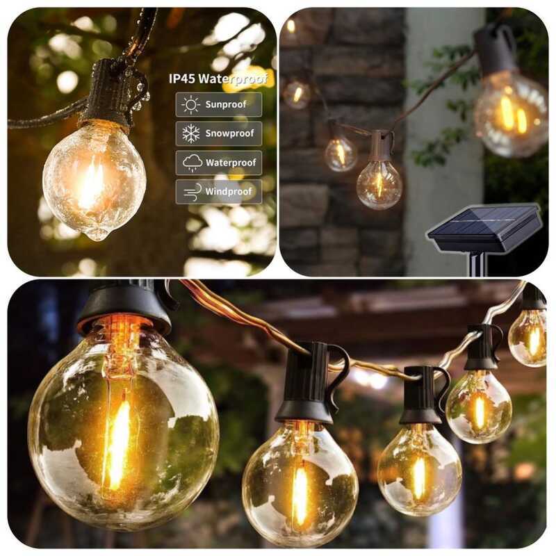LED Fairy String Lights,Solar Christmas Lights,Star,Snowflakes,Lantern ...