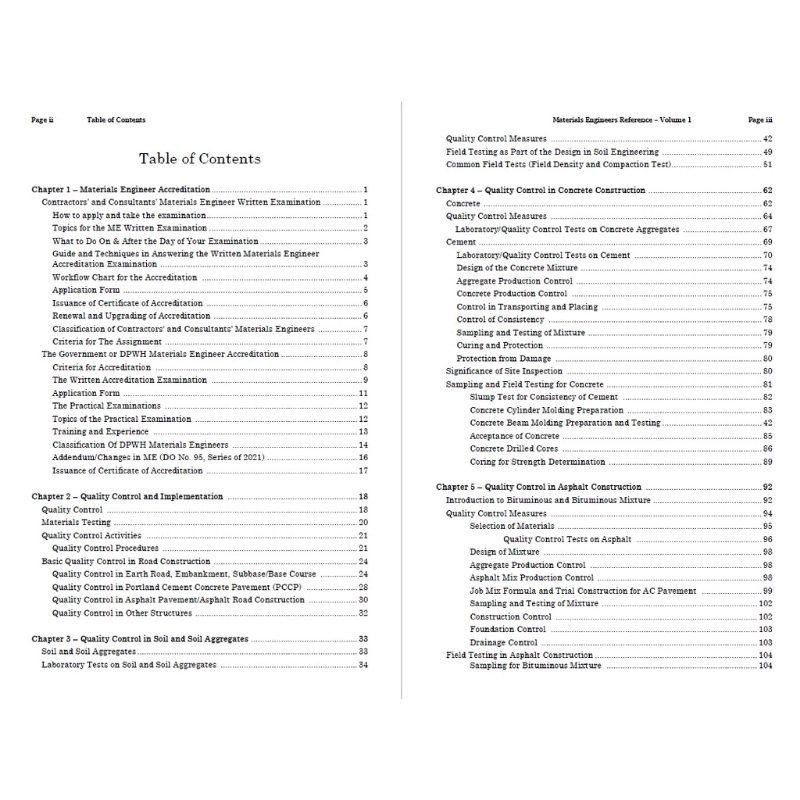 DPWH Exam Reviewers for Materials Engrs & PE Written and Practical Exam ...