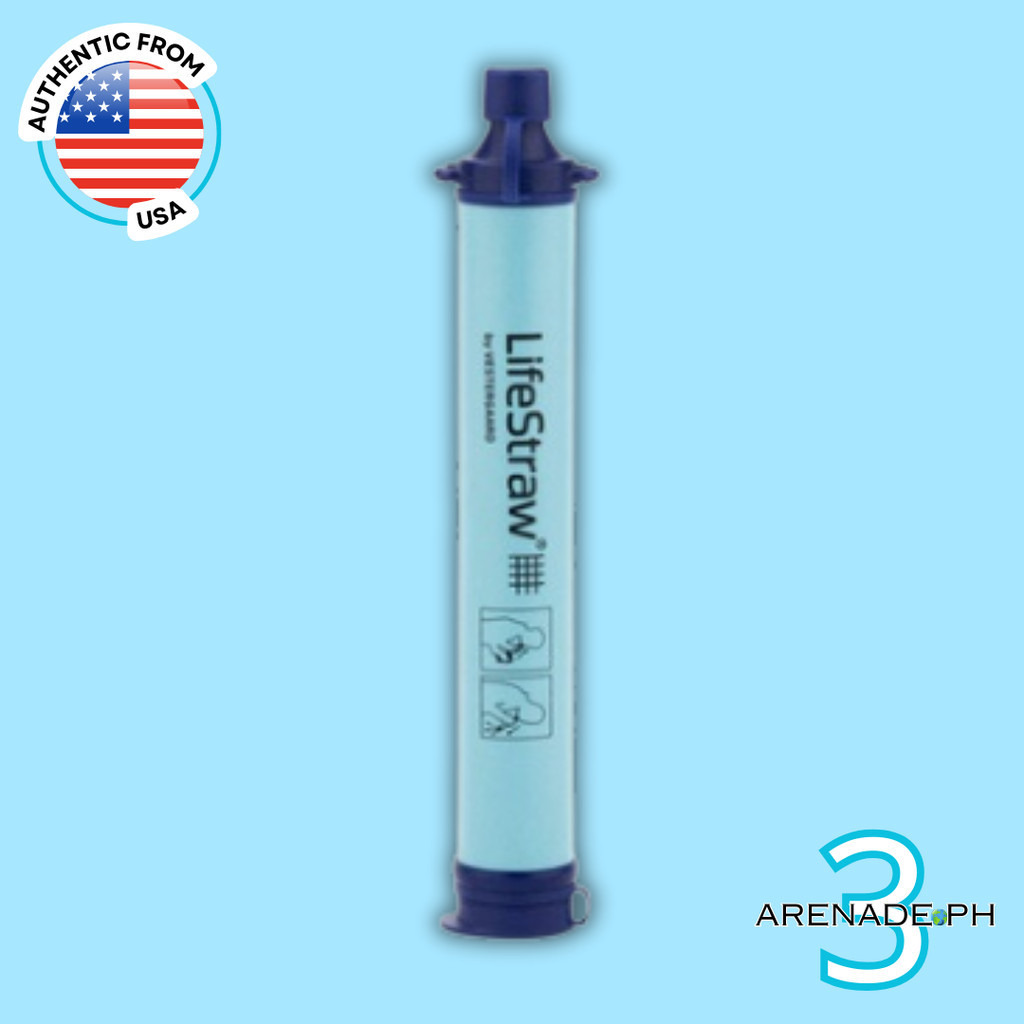 LifeStraw by Vestergaard Personal Water Filter for Hiking, Camping ...