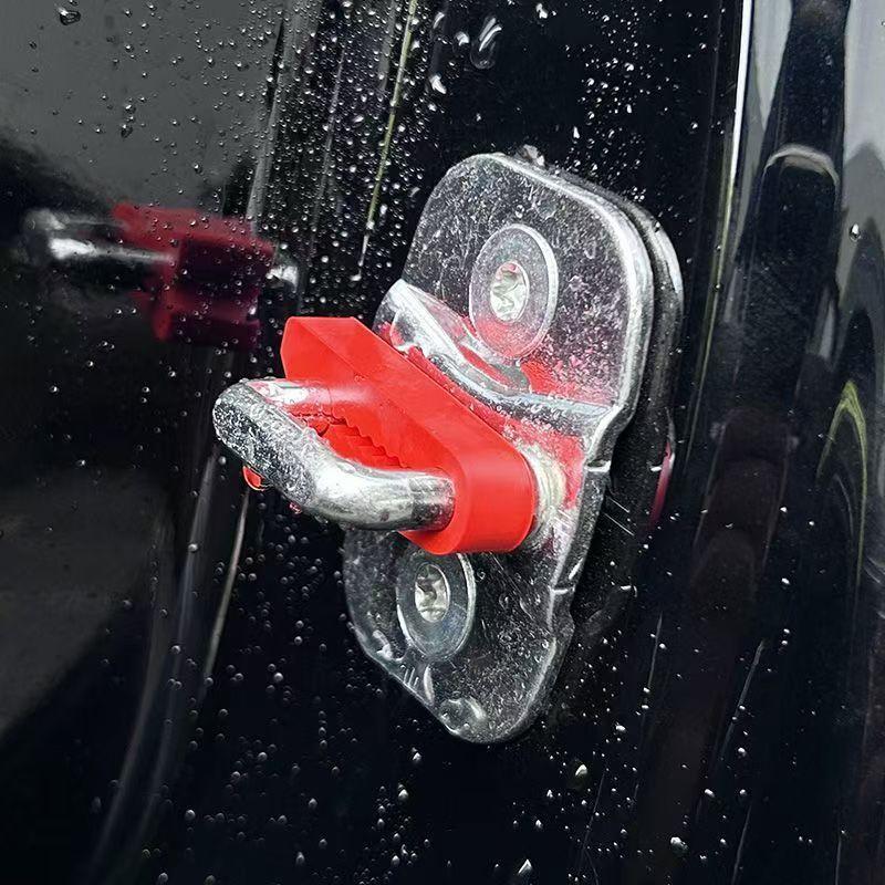 DTH 4Pcs Ford Car Door Lock Sound Shock-Absorbing Deadener Damper ...