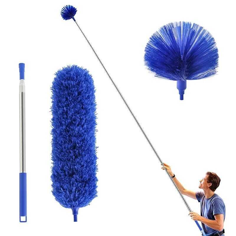2.5 M 3 Set Of Spider Web Broom Roof Ceiling Dust Sweep Cleaning ...