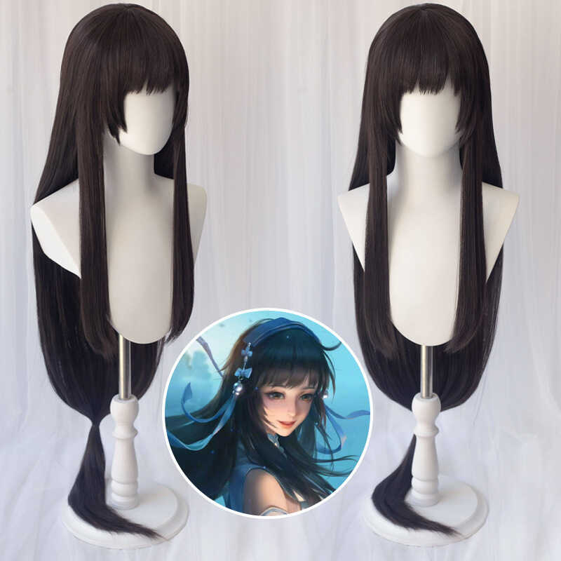 Wig Female cos Wig King Xishi cos Wig Pesticide 120cm Long Hair Phantom ...