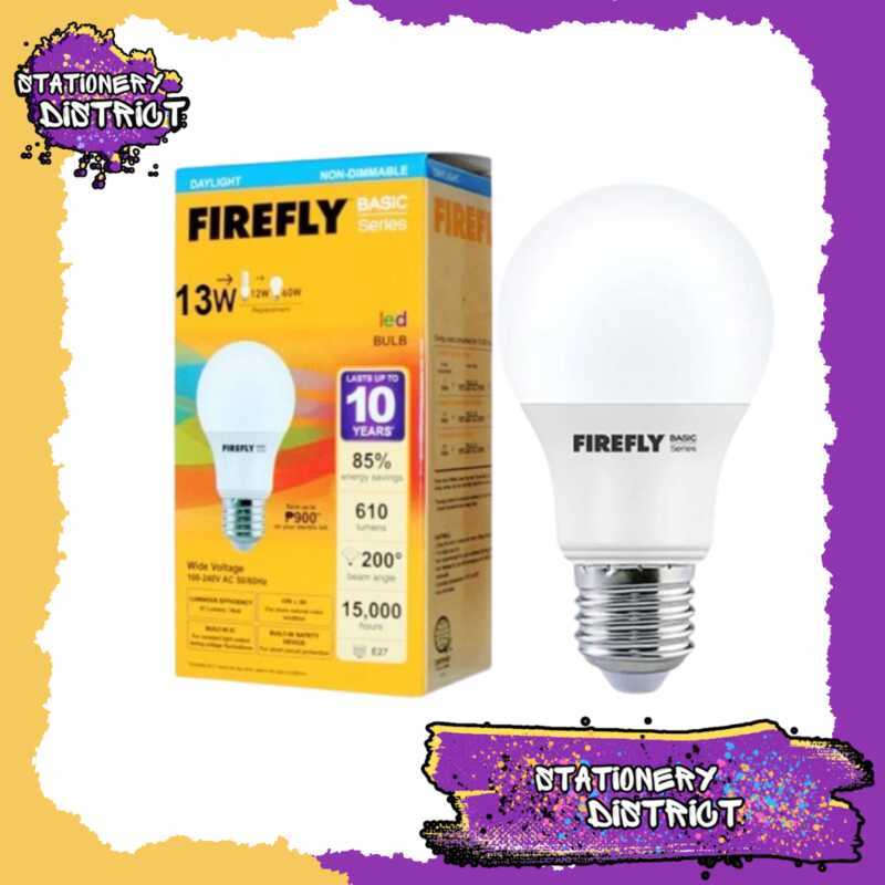 Firefly LED Bulb 13Watts Daylight 5E3 | Shopee Philippines