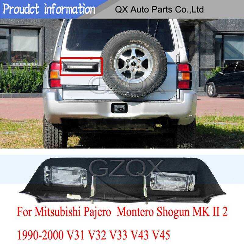 Tail CAPQX Gate Door Registration License Plate Light For Pero Montero ...
