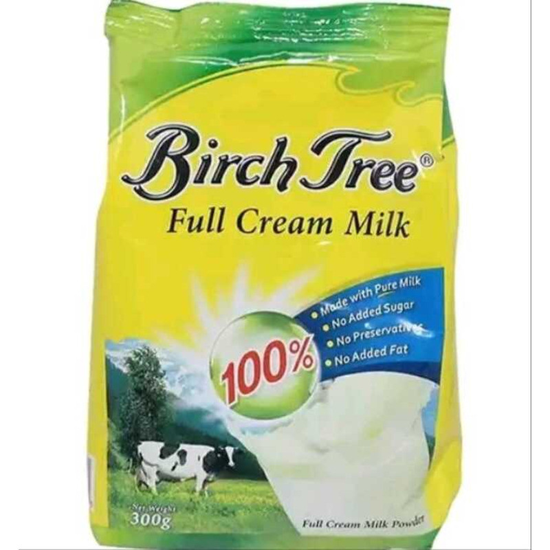 Birch Tree Full Cream Milk 300G 736 | Shopee Philippines